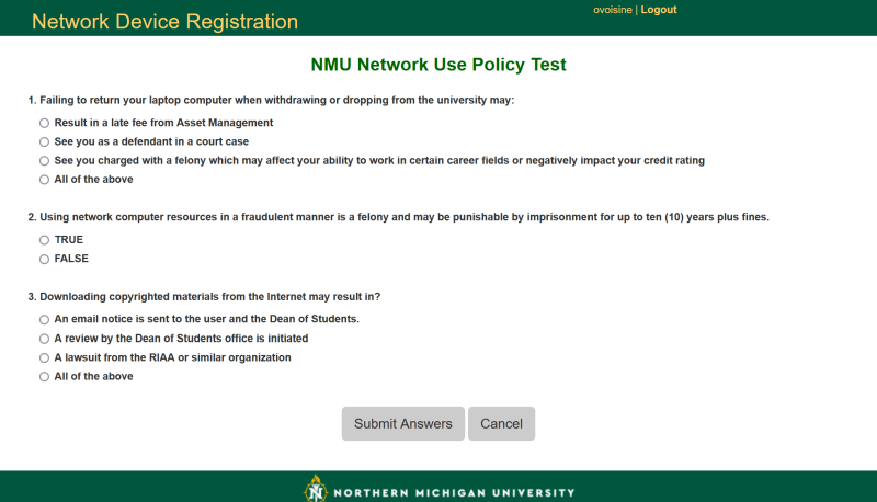 Connect a Device to the "NMU" WiFi Network | Technology Support Services
